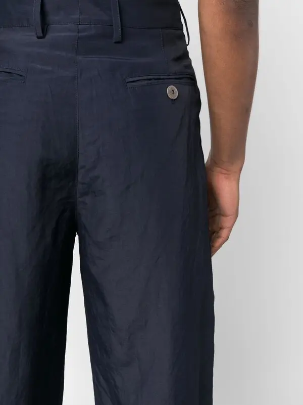 Giorgio Armani Pleated Wide-leg Trousers