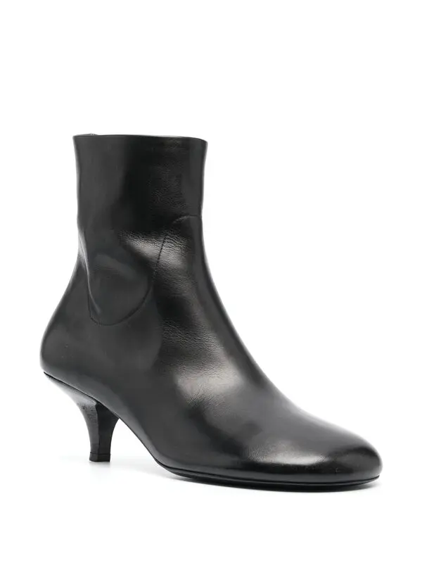 Marsèll 60mm Spilla Leather Ankle Boots