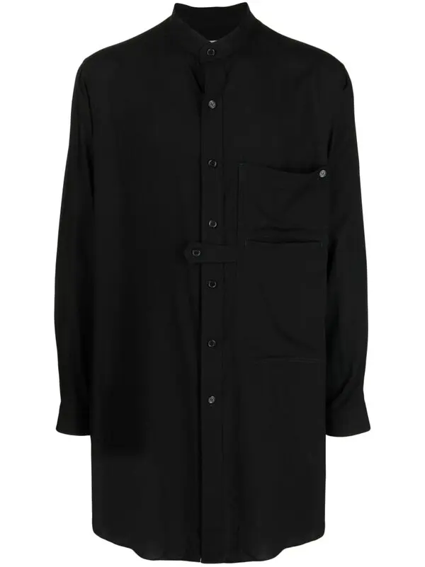 Yohji Yamamoto Oversized Long-sleeve Shirt
