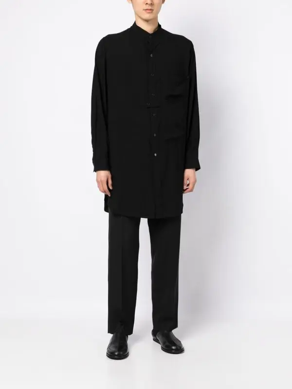 Yohji Yamamoto Oversized Long-sleeve Shirt