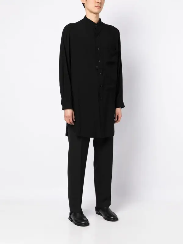 Yohji Yamamoto Oversized Long-sleeve Shirt