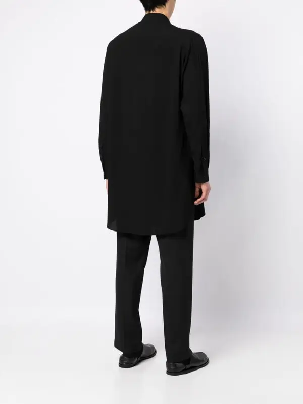 Yohji Yamamoto Oversized Long-sleeve Shirt