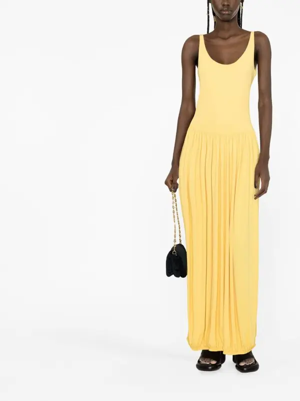 LANVIN U-neck Sleeveless Dress