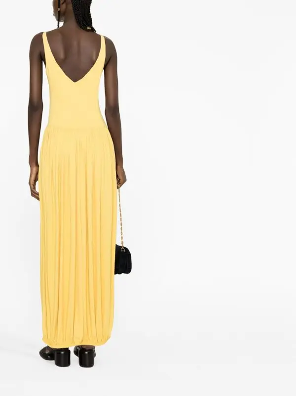 LANVIN U-neck Sleeveless Dress