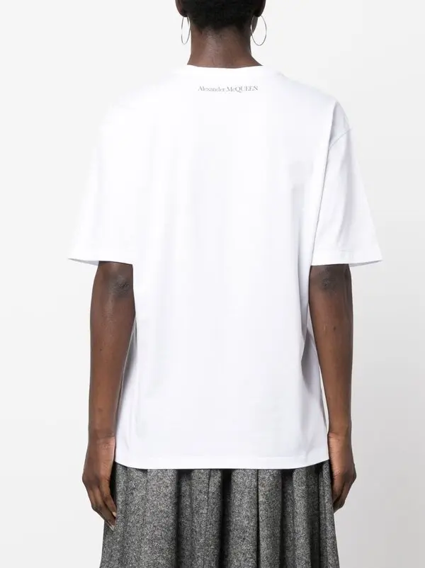 Alexander McQueen Eye-print T-shirt