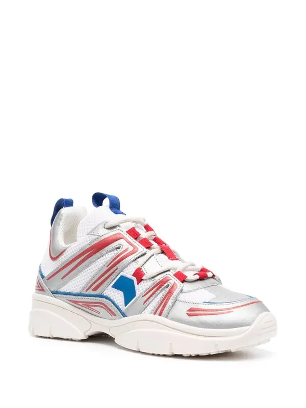 Isabel Marant Kindsay Panelled Sneakers - White