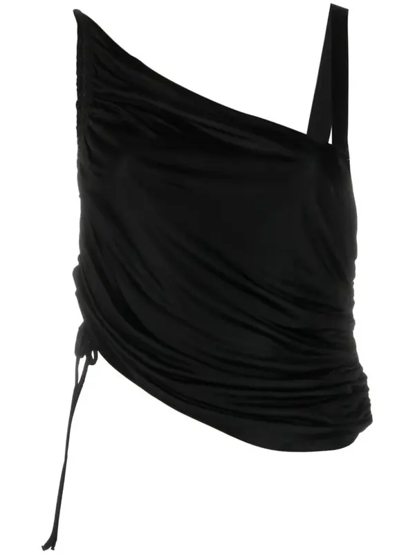 ANDREĀDAMO Draped Sleeveless Top