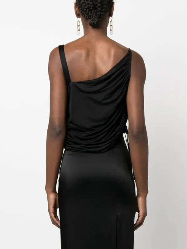 ANDREĀDAMO Draped Sleeveless Top