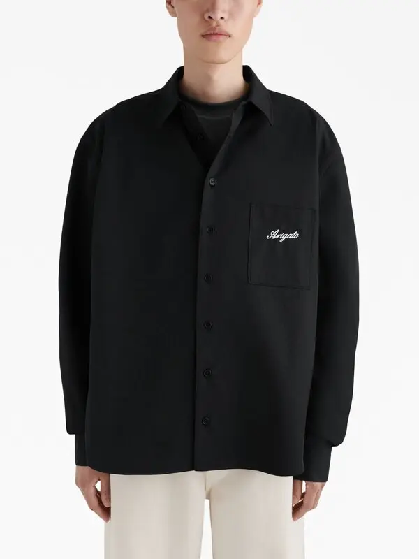 Axel Arigato Flow Logo-print Overshirt