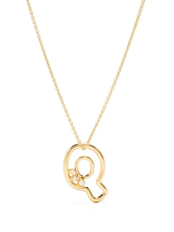 MISSOMA Q-letter Pendant Necklace - Gold
