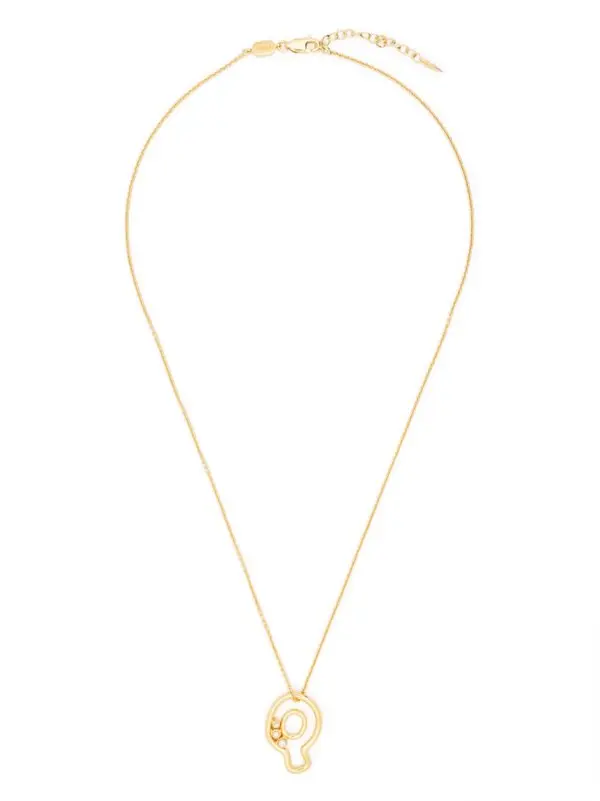 MISSOMA Q-letter Pendant Necklace - Gold