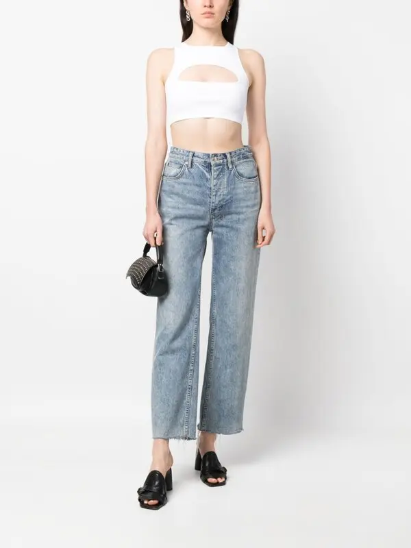 Dsquared2 Cut-out Cropped Top