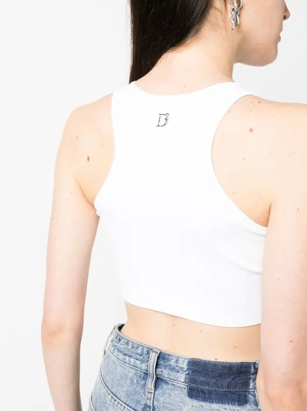 Dsquared2 Cut-out Cropped Top
