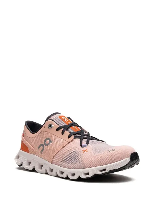 On Cloud X 3 Sneakers - Pink