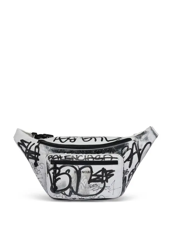 Balenciaga Graffiti-print Belt Bag
