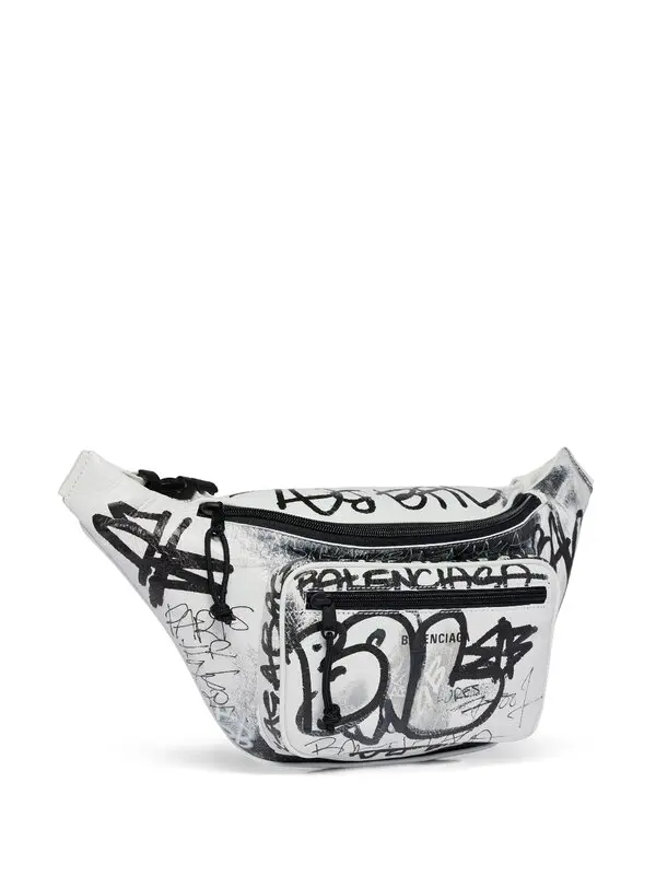 Balenciaga Graffiti-print Belt Bag