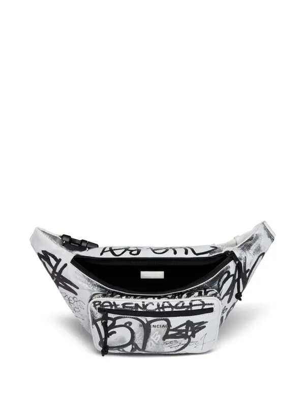 Balenciaga Graffiti-print Belt Bag