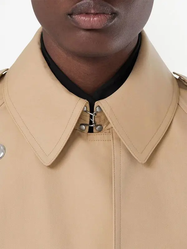 Burberry Bonded Cotton Gabardine Trench Coat