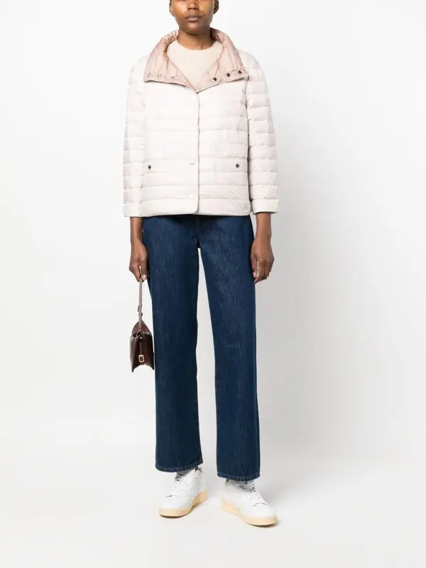 MOORER Reversible Padded Jacket - Neutrals