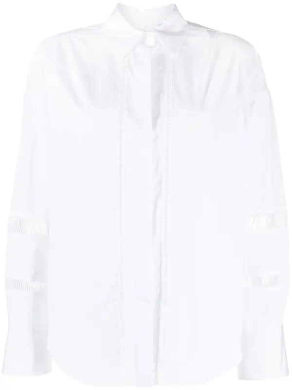 Lorena Antoniazzi Long-sleeved Cotton Shirt