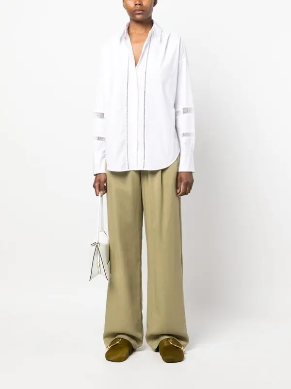 Lorena Antoniazzi Long-sleeved Cotton Shirt