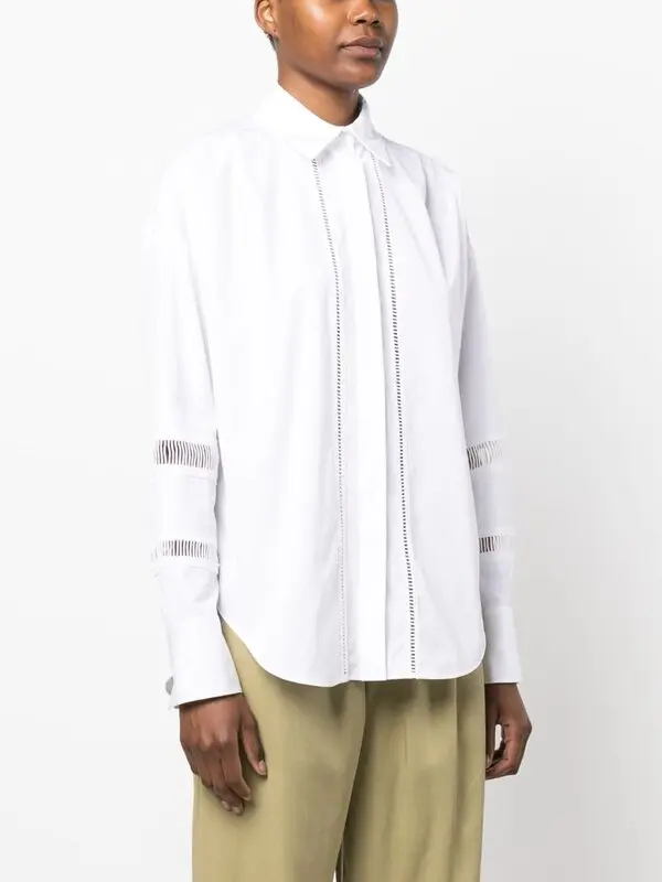 Lorena Antoniazzi Long-sleeved Cotton Shirt