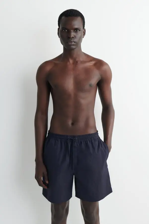 Cos Nylon Drawstring Swim Shorts