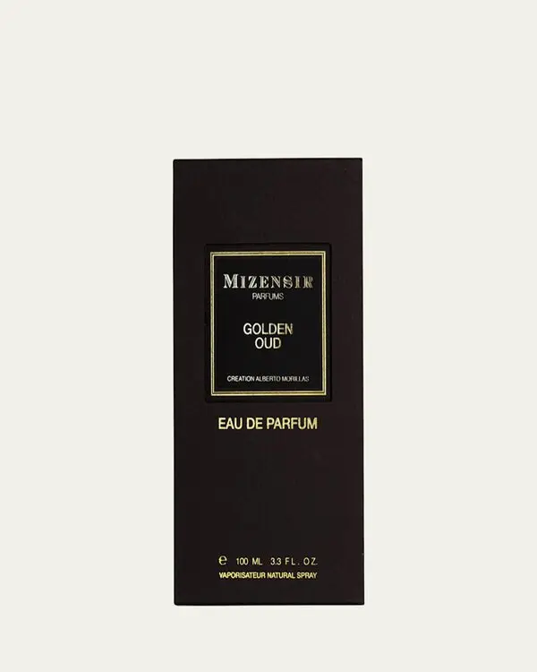 MIZENSIR Golden Oud Eau De Parfum, 3.4 Oz