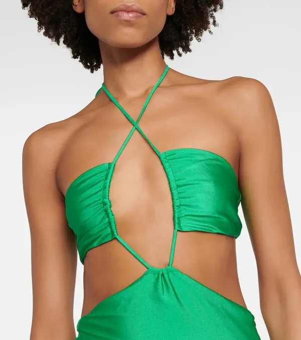 Jade Swim Cutout Swimsuit