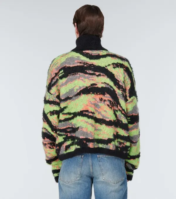 ERL Tiger Jacquard Sweater - Multicoloured