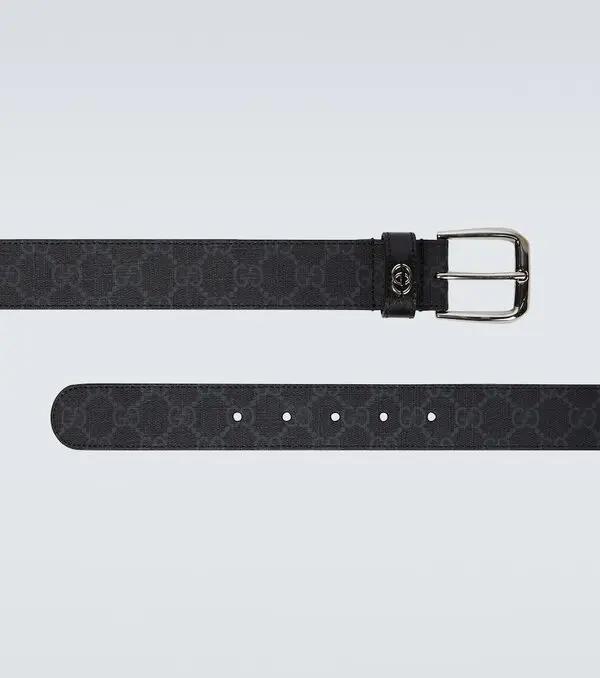 Gucci Gg Leather Belt