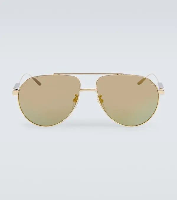 Gucci Aviator Sunglasses - Gold