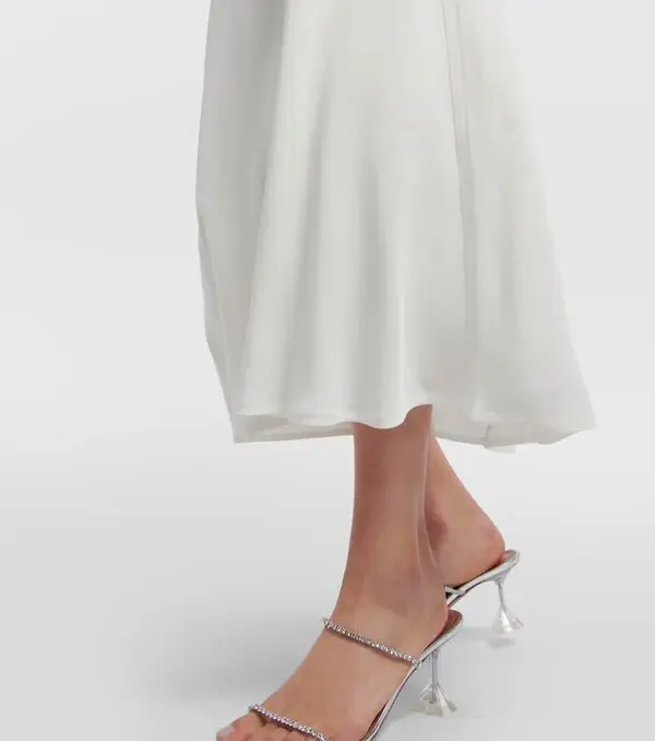 Rixo Bridal Jodie Silk Midi Dress