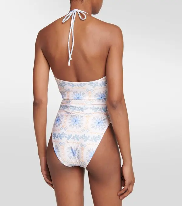 Agua Bendita Sandalo Chivas Printed Swimsuit - Multicoloured