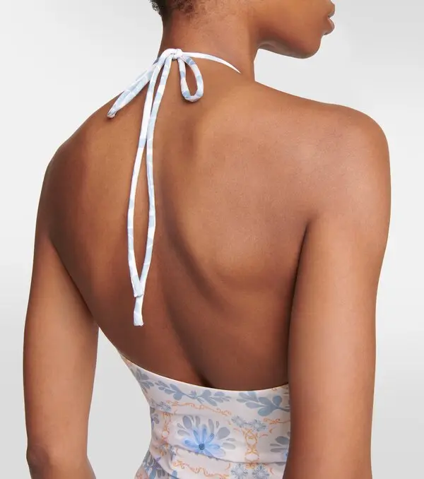 Agua Bendita Sandalo Chivas Printed Swimsuit - Multicoloured