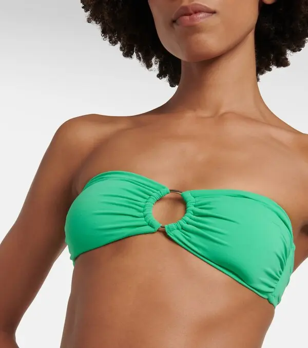 Melissa Odabash Tortola Bikini Top - Green