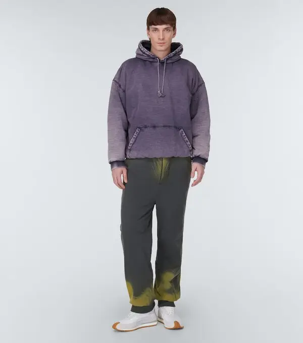 Loewe Anagram Cotton Jersey Sweatpants