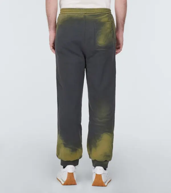 Loewe Anagram Cotton Jersey Sweatpants