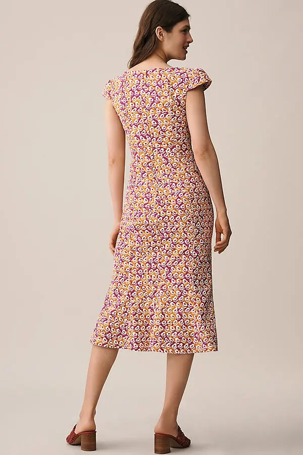 The Cecily Fit & Flare Sweetheart Dress - Dark Purple