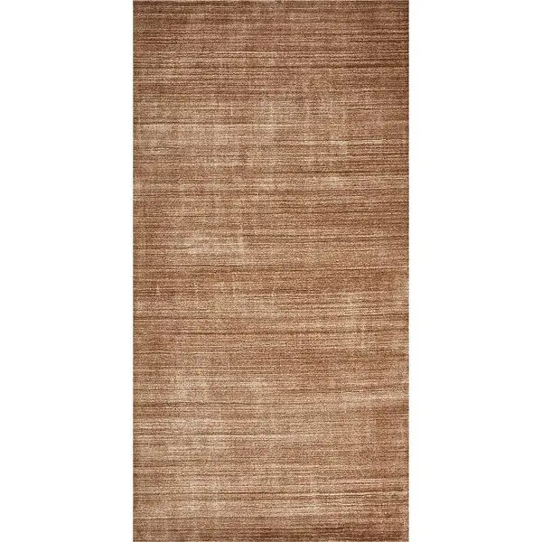 SOLO RUGS Harbor Handmade Wool Blend Area Rug - Beige