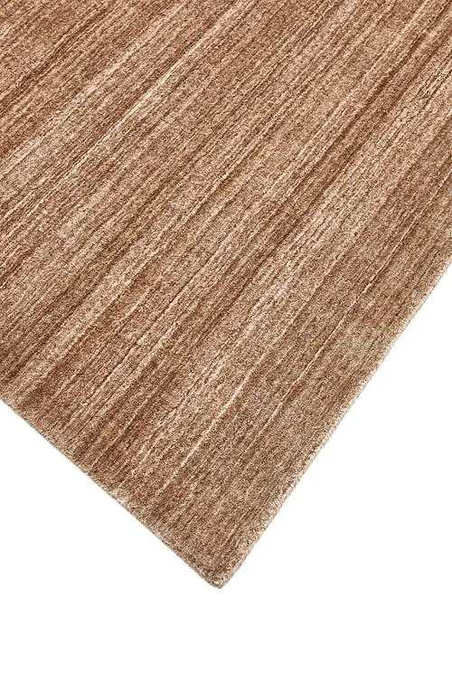 SOLO RUGS Harbor Handmade Wool Blend Area Rug - Beige