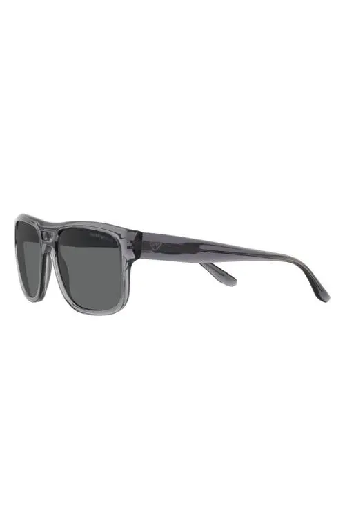 Emporio Armani 57mm Pillow Sunglasses