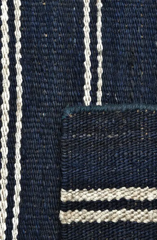 SOLO RUGS Lilly Stripe Handmade Area Rug