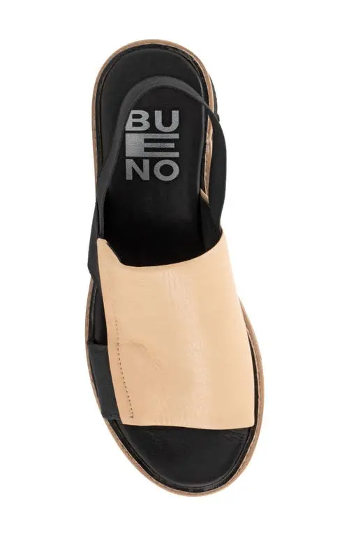 BUENO Amy Slingback Platform Sandal - Light Tan