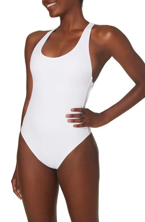 ANDIE The Tulum Long Torso One-piece Swimsuit - White