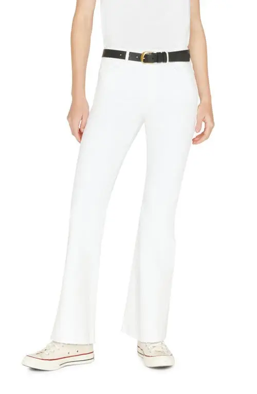 FRAME Le Easy Flare Jeans - Blanc
