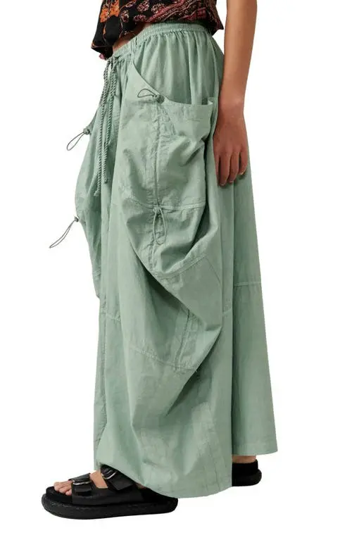 Free People Parachute Maxi Skirt