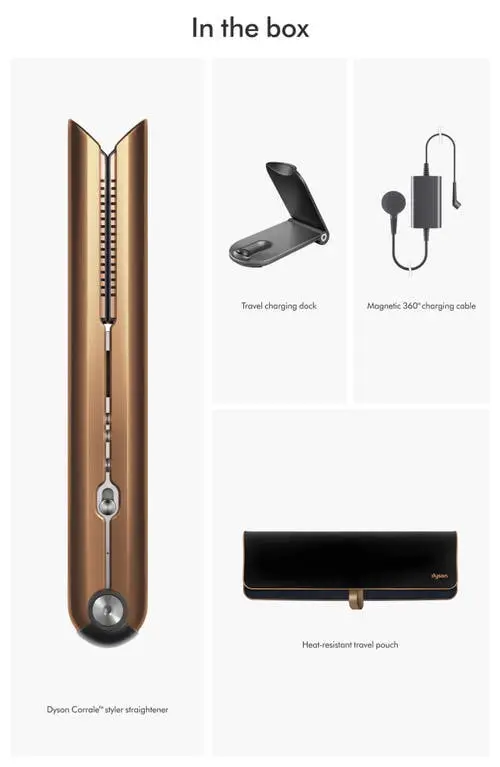 DYSON Corrale™ Styler Straightener - Copper