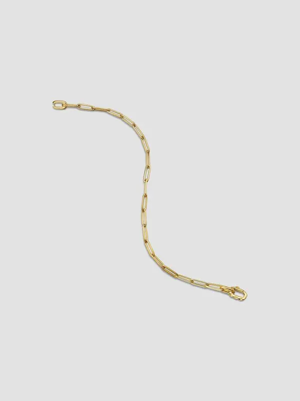 David Yurman Dy Madison Link Bracelet In 18k Yellow 3.5mm