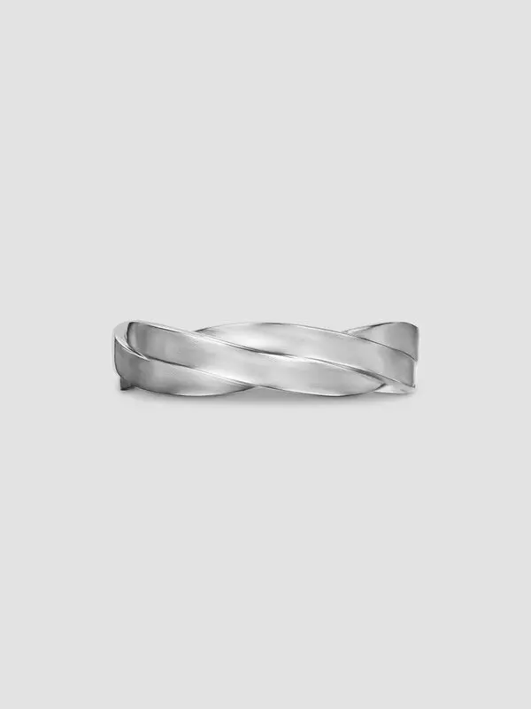 David Yurman Dy Helios⿢ Band Ring In 6mm - Silver
